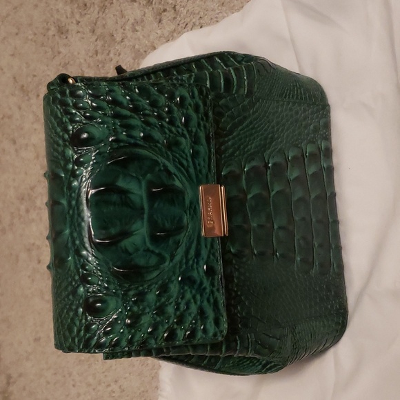 Brahmin | Bags | Brahmin Margo Bag In Emerald | Poshmark